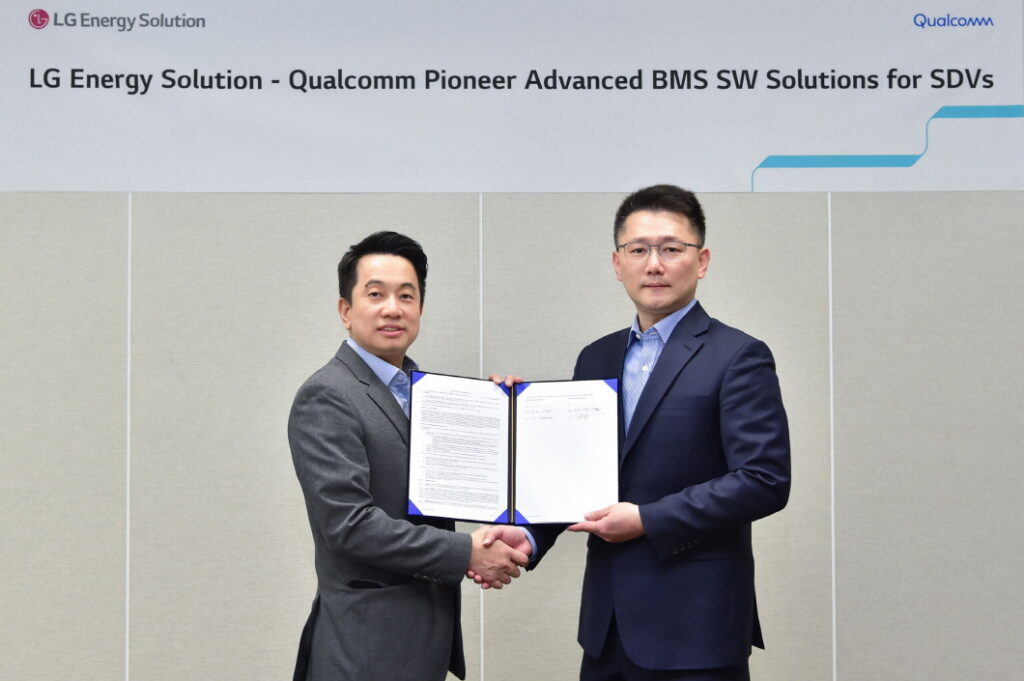 LG Energy Solution Intends to Work with Qualcomm to Develop Advanced ...